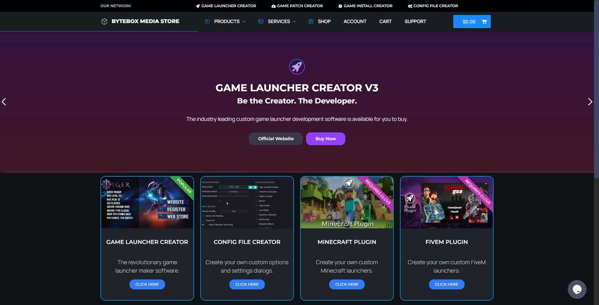 Web Development - ByteBox Media Official Website Web Development - ByteBox Media Official Website